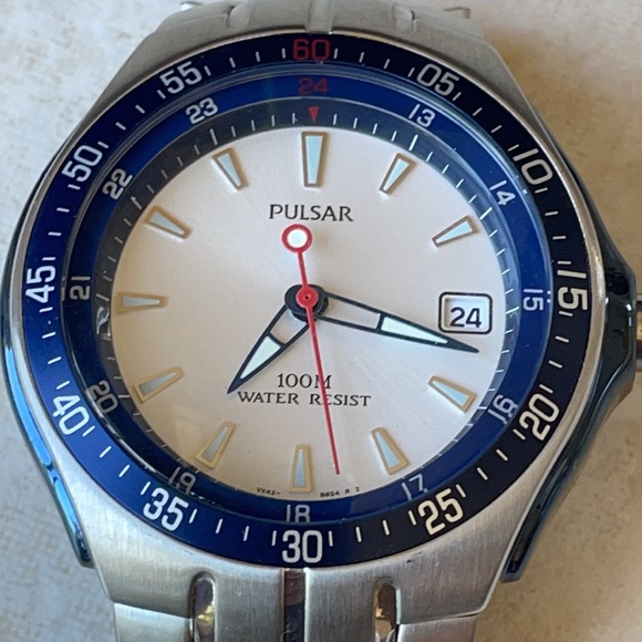 Pulsar | Accessories | Pulsar Men Battery Wr0m Stainless Steel Wdate ...